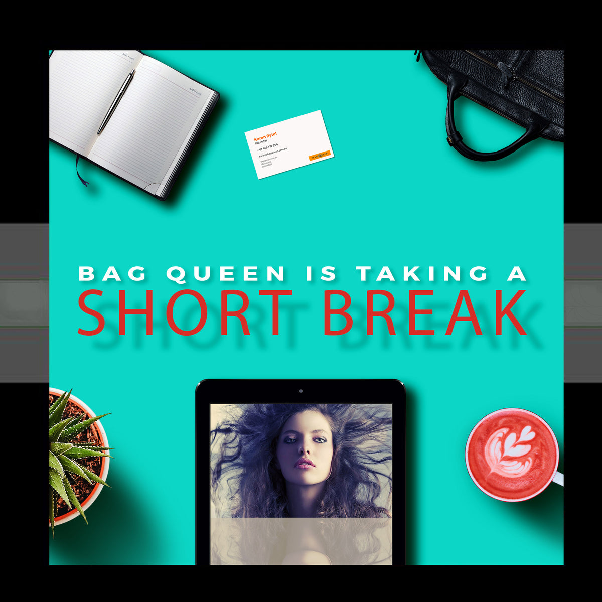 Taking a short break... – Bag Queen